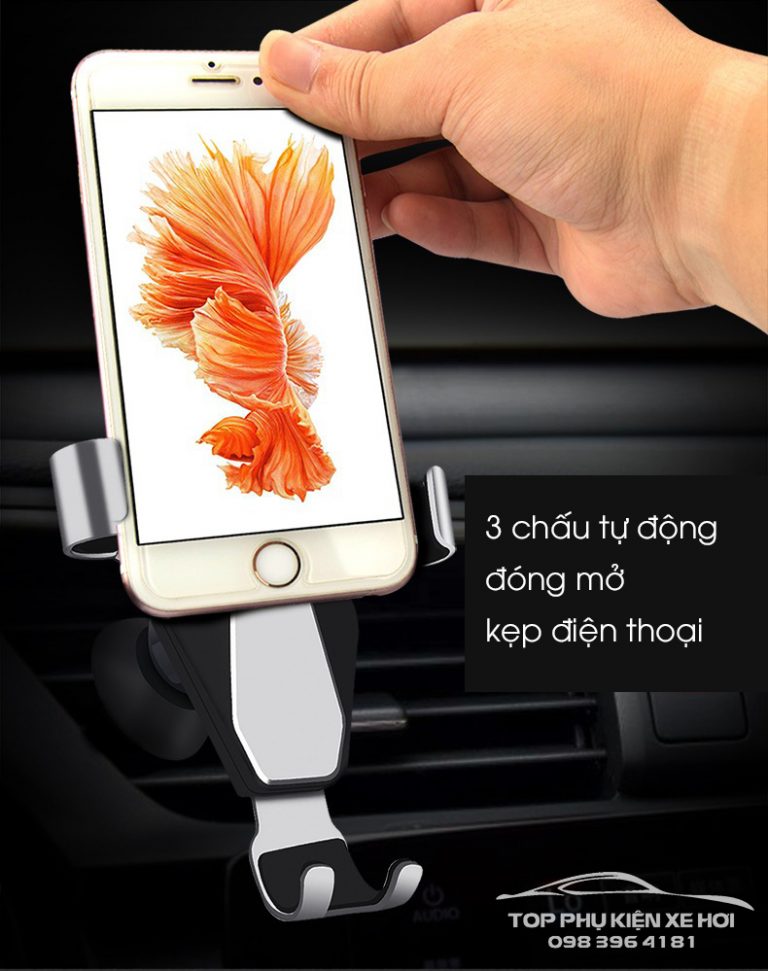 Giá đỡ kẹp điện thoại BY646 cho ô tô | Phụ kiện xe hơi - Đồ chơi ô tô ...